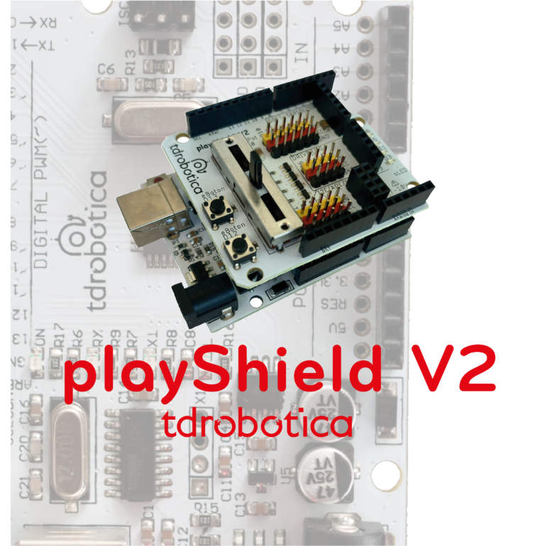 Guía rápida playShield V2 - tdrobotica